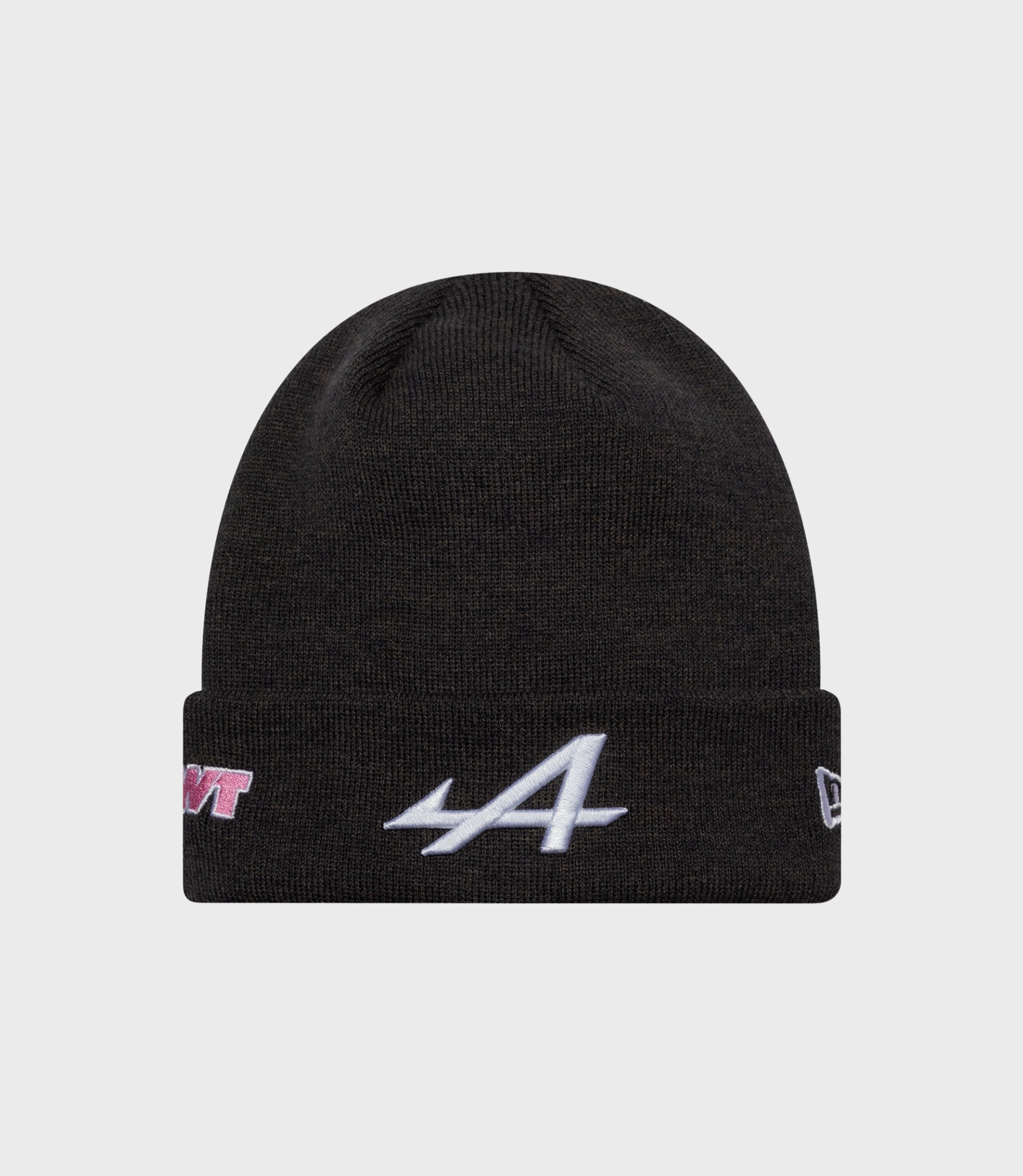 New Era Alpine Polyana Cuff Knit Hat - Med Blue